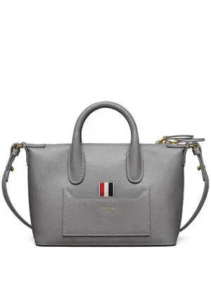 Thom Browne Leather Tote Bag