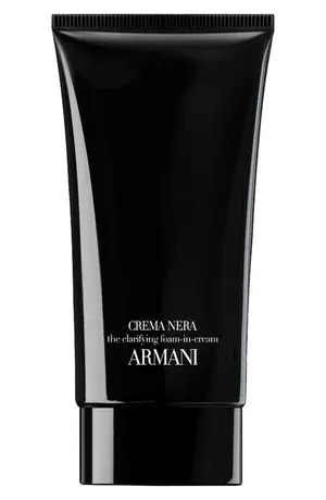 ARMANI BEAUTY Crema Nera Clarifying Foam-in-cream Facial Cleanser - No Color