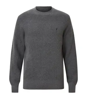 ALLSAINTS Organic Cotton-wool Aspen Sweater - Grey