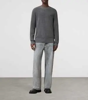 ALLSAINTS Organic Cotton-wool Aspen Sweater - Grey
