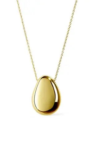 ANA LUISA Pebble Pendant Necklace - Gold