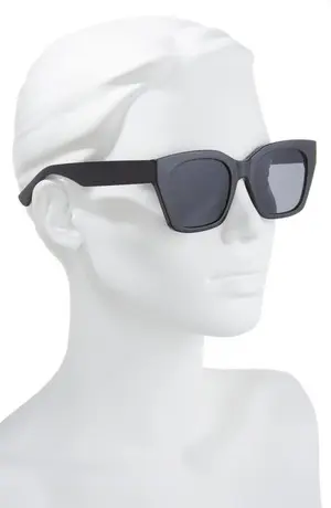 Bp. Chunky Cat Eye Sunglasses - Black