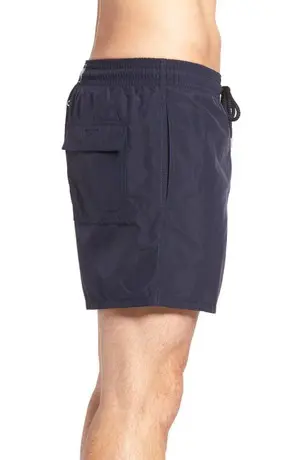 Vilebrequin Moorea Solid Swim Trunks - Navy