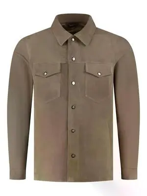 LUIGI BORRELLI Long-sleeved Shirt Jacket