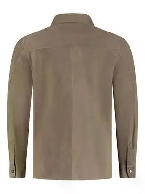 LUIGI BORRELLI Long-sleeved Shirt Jacket