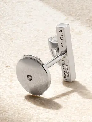 REPOSSI Serti Sur Vide Diamond Single Earring
