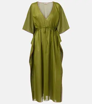 ERES Voilier Cotton Kaftan - Green