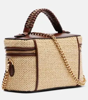Stella McCartney Falabella Mini Raffia Tote