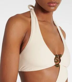 SAME Halter Cutout One-piece Swimsuit