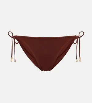 ERES Exquise Embellished Bikini Bottoms - Brown