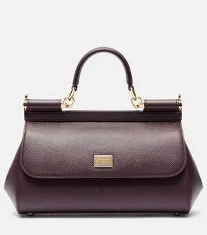 Dolce & Gabbana Sicily Small Leather Tote