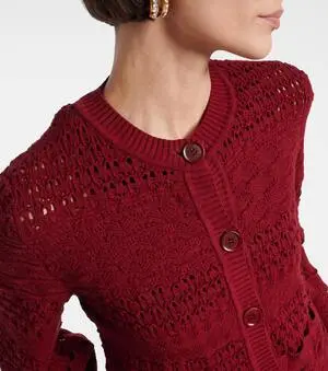 Elie Saab Crochet Cardigan