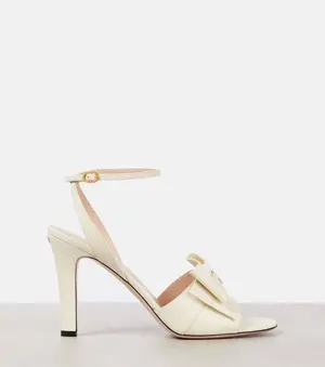 Valentino Garavani Bow-detail Leather Sandals