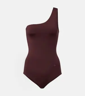 Loro Piana One-shoulder Swimsuit - Brown