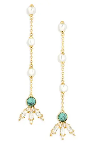 Lele Sadoughi Turquoise Earrings