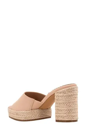 SHU SHOP Elvira Platform Slide Sandal - Beige