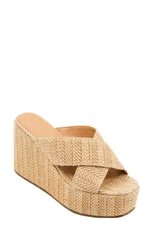 SHU SHOP Platform Wedge Slide Sandal