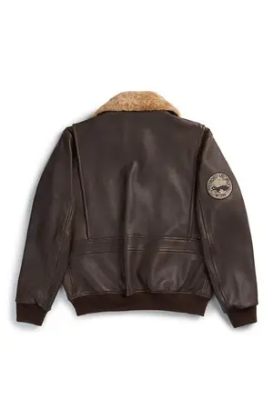 LAST WOLF Denali Flight Leather Jacket