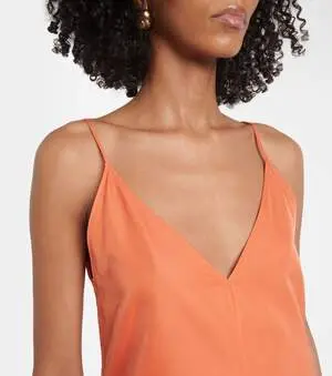 JOSEPH Aragon Cotton And Silk Top