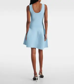 Simkhai Larina Flared Minidress - Blue