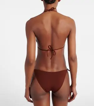 ERES Exquise Embellished Bikini Bottoms - Brown