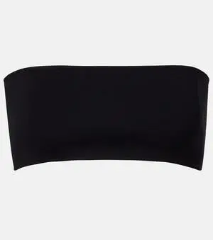 TOTEME Jersey Bandeau Top - Black