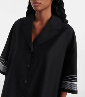 JOSEPH Leopold Cotton And Silk Shirt