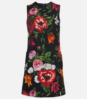 Dolce & Gabbana Floral Minidress - Multicoloured
