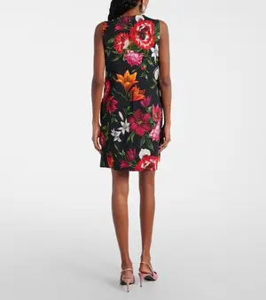 Dolce & Gabbana Floral Minidress - Multicoloured