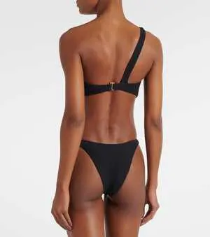 SAME Marble Gathered Bikini Top