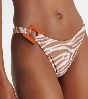 SAME 90s Zebra-print Bikini Bottom