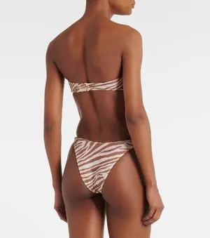 SAME 90s Zebra-print Bikini Bottom