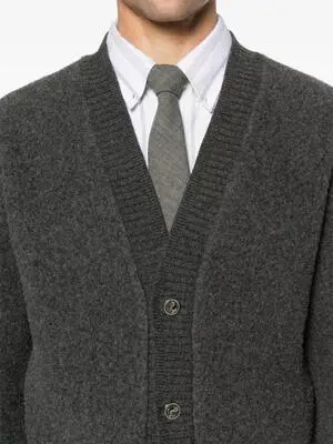 Thom Browne V-neck Wool Cardigan