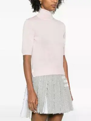Thom Browne Fine Merino Wool 4-bar Turtleneck