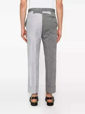 Thom Browne Striped Trousers - Grey