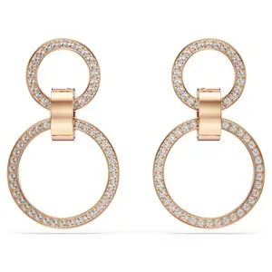 SWAROVSKI Hollow Hoop Chandelier Earrings