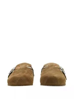 Burberry Urchin Mules - Brown