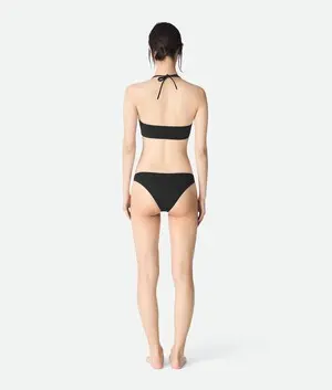 Bottega Veneta Stretch Nylon Bikini - Black
