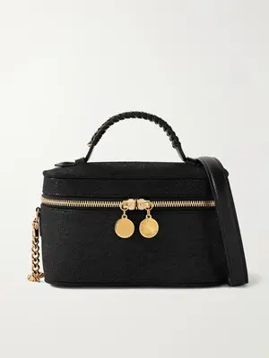 Stella McCartney Falabella Chain-embellished Shoulder Bag - Black