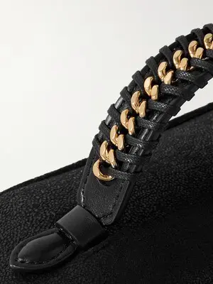 Stella McCartney Falabella Chain-embellished Shoulder Bag - Black