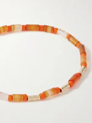 Luis Morais 14-karat Gold Agate Bracelet