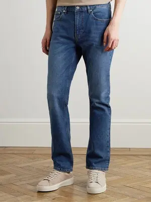 FRAME The Modern Straight-leg Jeans - Blue