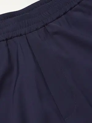 Barena Venezia Bativoga Straight-leg Wool Trousers - Blue
