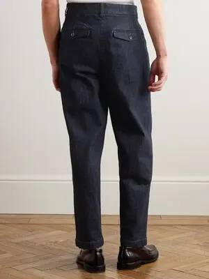 Barena Venezia Canasta Straight-leg Cotton-blend Trousers