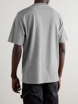 Amiri Stencil Logo-print Cotton-jersey T-shirt