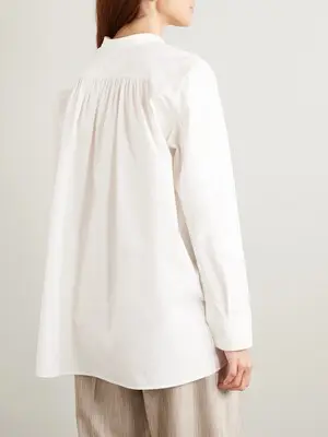 Bottega Veneta Paneled Cotton-blend Shirt
