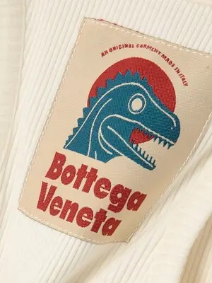 Bottega Veneta Appliquéd Ribbed Cotton-blend Jersey Tank - Neutrals