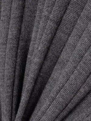 Bottega Veneta Ribbed Wool T-shirt - Gray