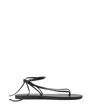 ANCIENT GREEK SANDALS Sfendoni Sandals - Black