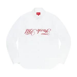 Supreme X Jamie Reid Fuck All Shirt - White